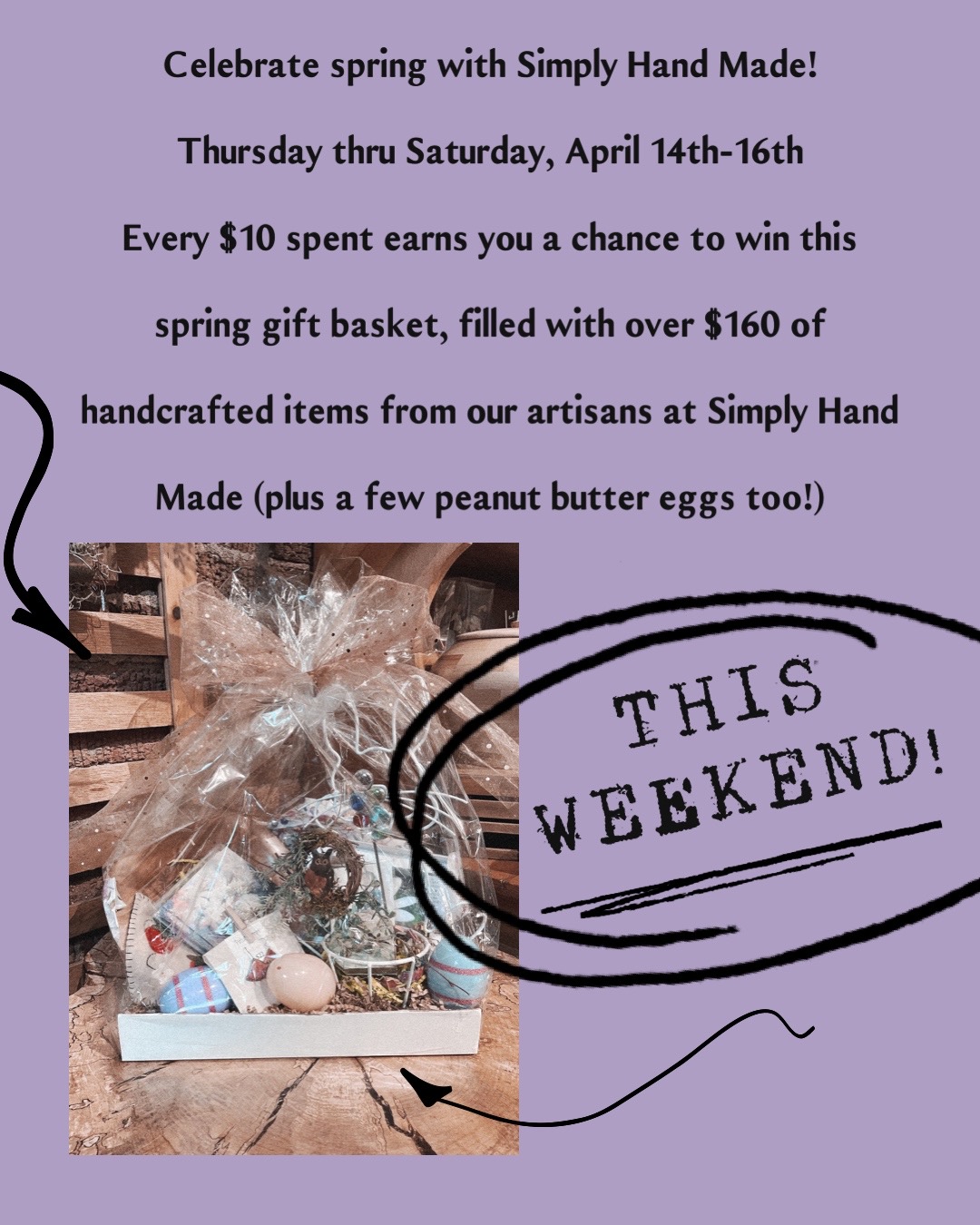Spring Raffle Basket – Simply Hand Made